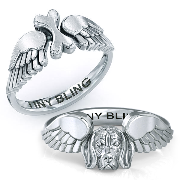 Dog Memorial Rings – TINY BLING